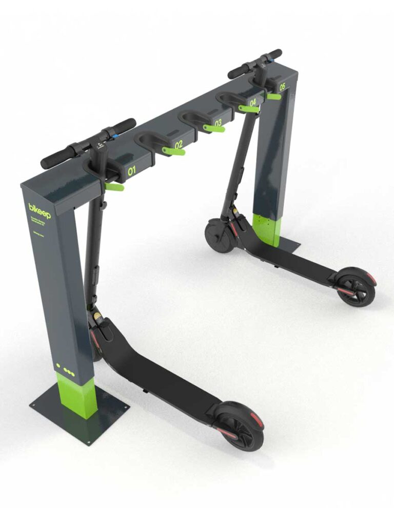 Lockable Smart Bike Parking – Urban Racks